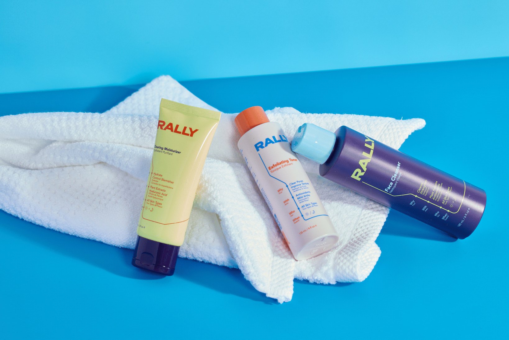 Rally 1-2-3 Pack: Skincare for Teens Made Easy – RALLY